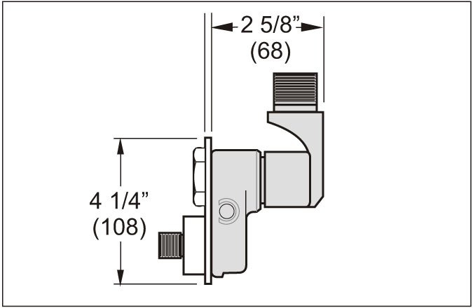 MHY-50-Moderate Climate Narrow Wall Hydrant