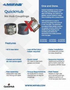 Sales Sheets / Line Cards | Mifab Plumbing & HVAC