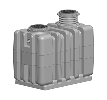 SUPER-1500 SUPER MAX HDPE Grease Interceptor – Mifab