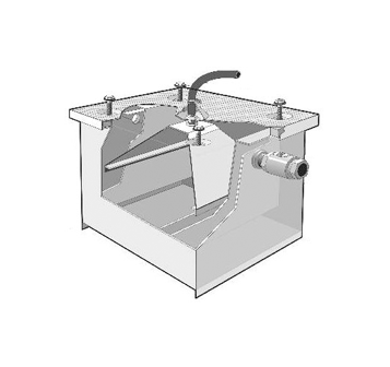 MIFAB Semi-Automatic Grease Interceptor with Draw Off Hose