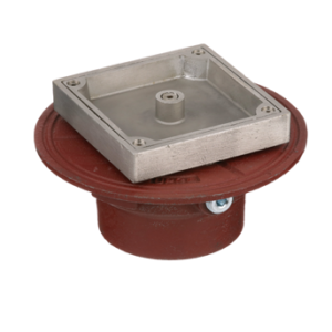 C-1100 Floor Cleanout for Terrazzo Areas with Adjustable Cover and Plug